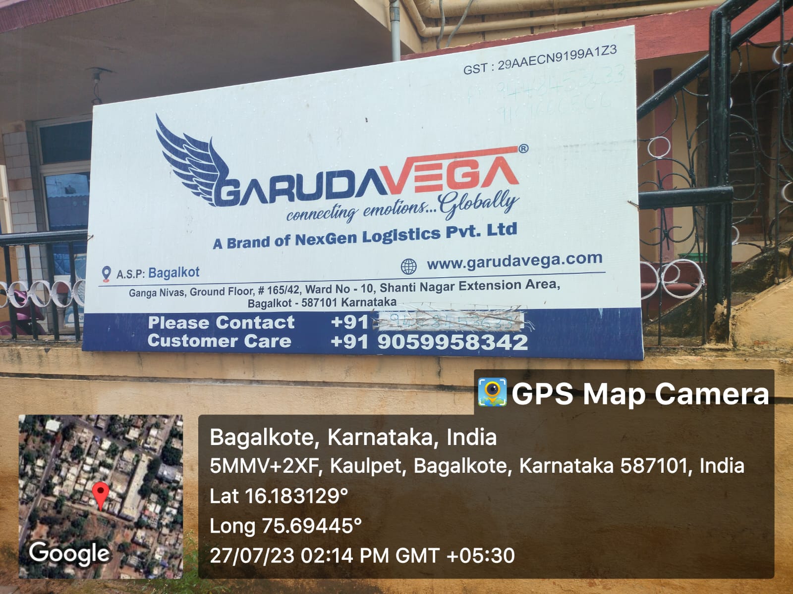 Garudavega International Courier in Bagalkot – Fast & Safe Shipping