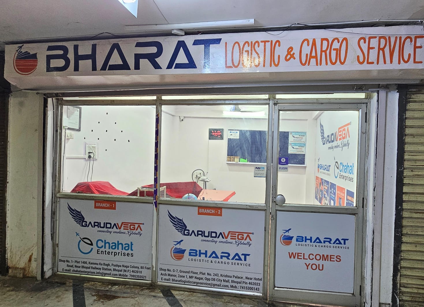 Garudavega International Courier in Bhopal – Fast & Safe Shipping