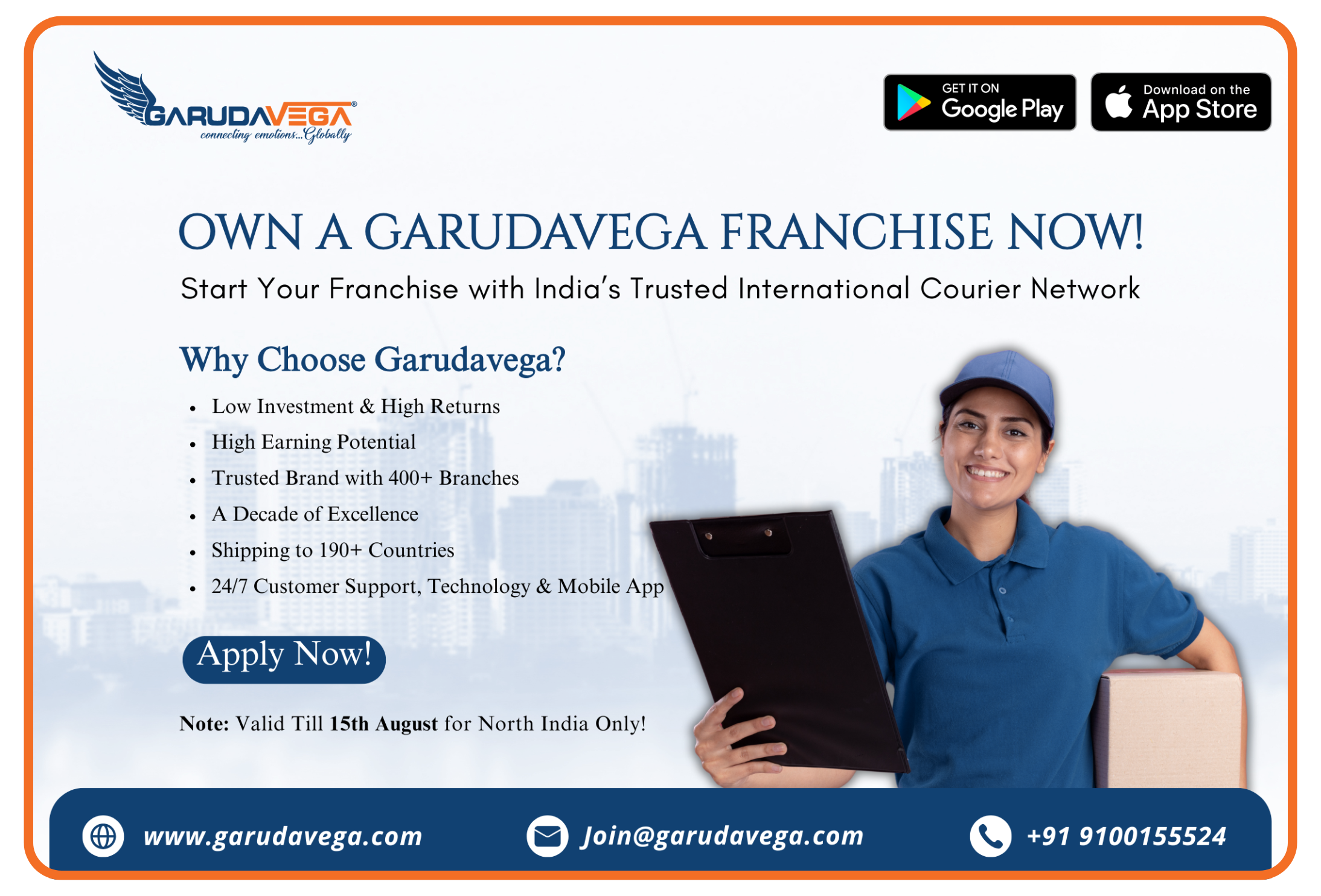 Best International Courier Services in India | Garudavega