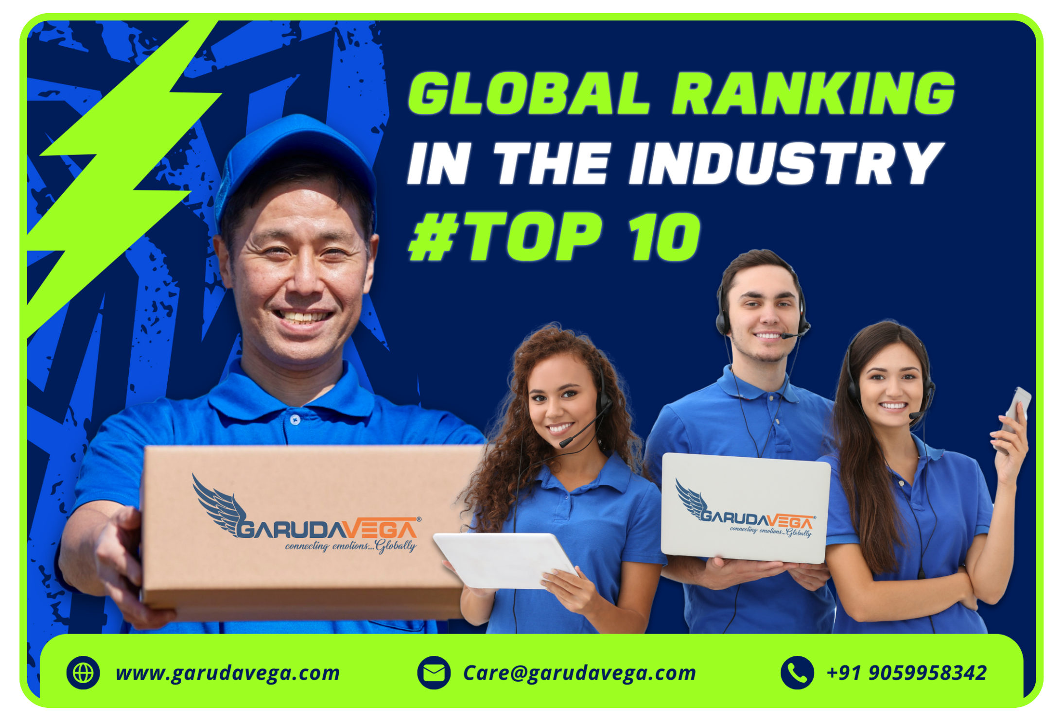 Best International Courier Services in India | Garudavega