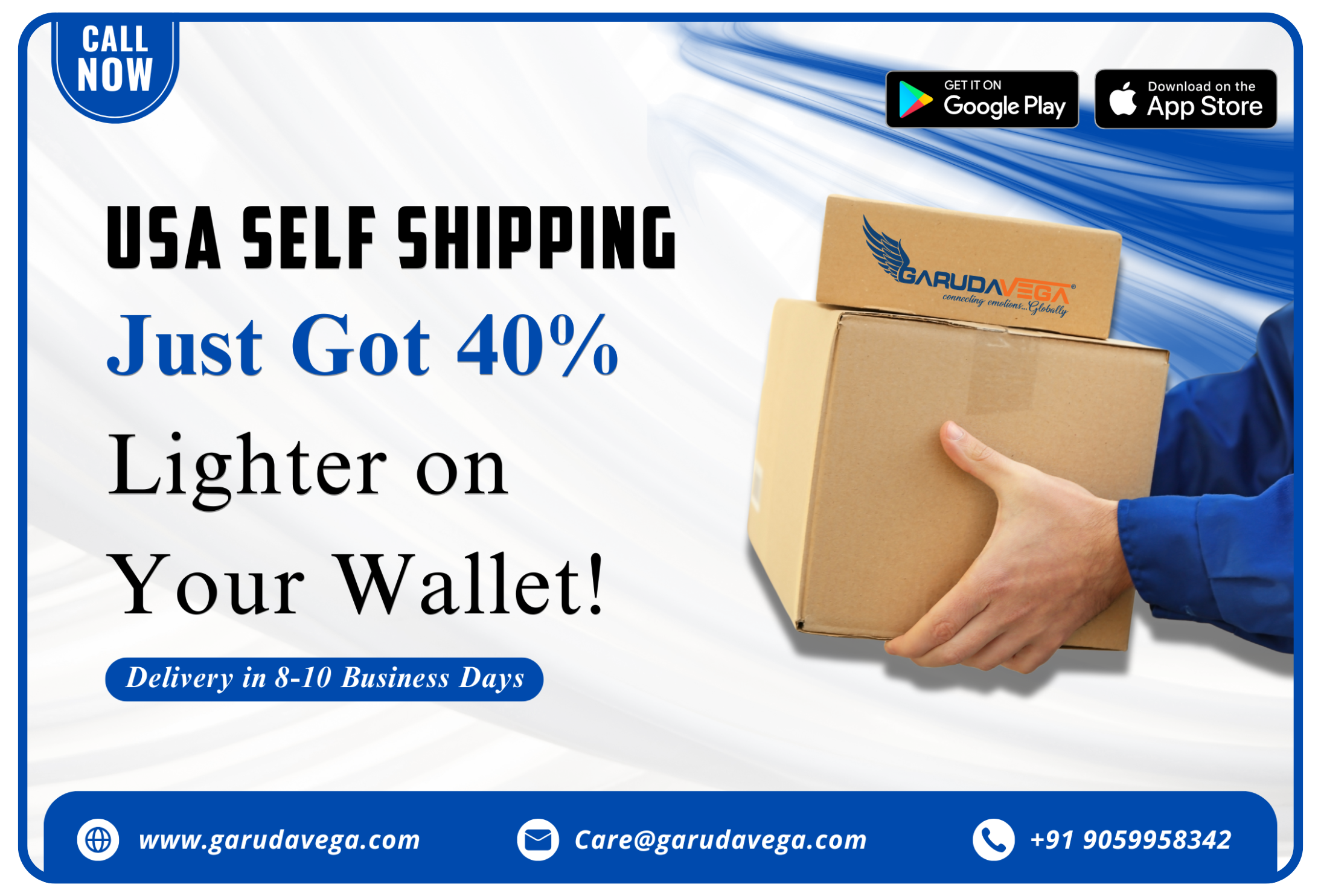 Best International Courier Services in India | Garudavega