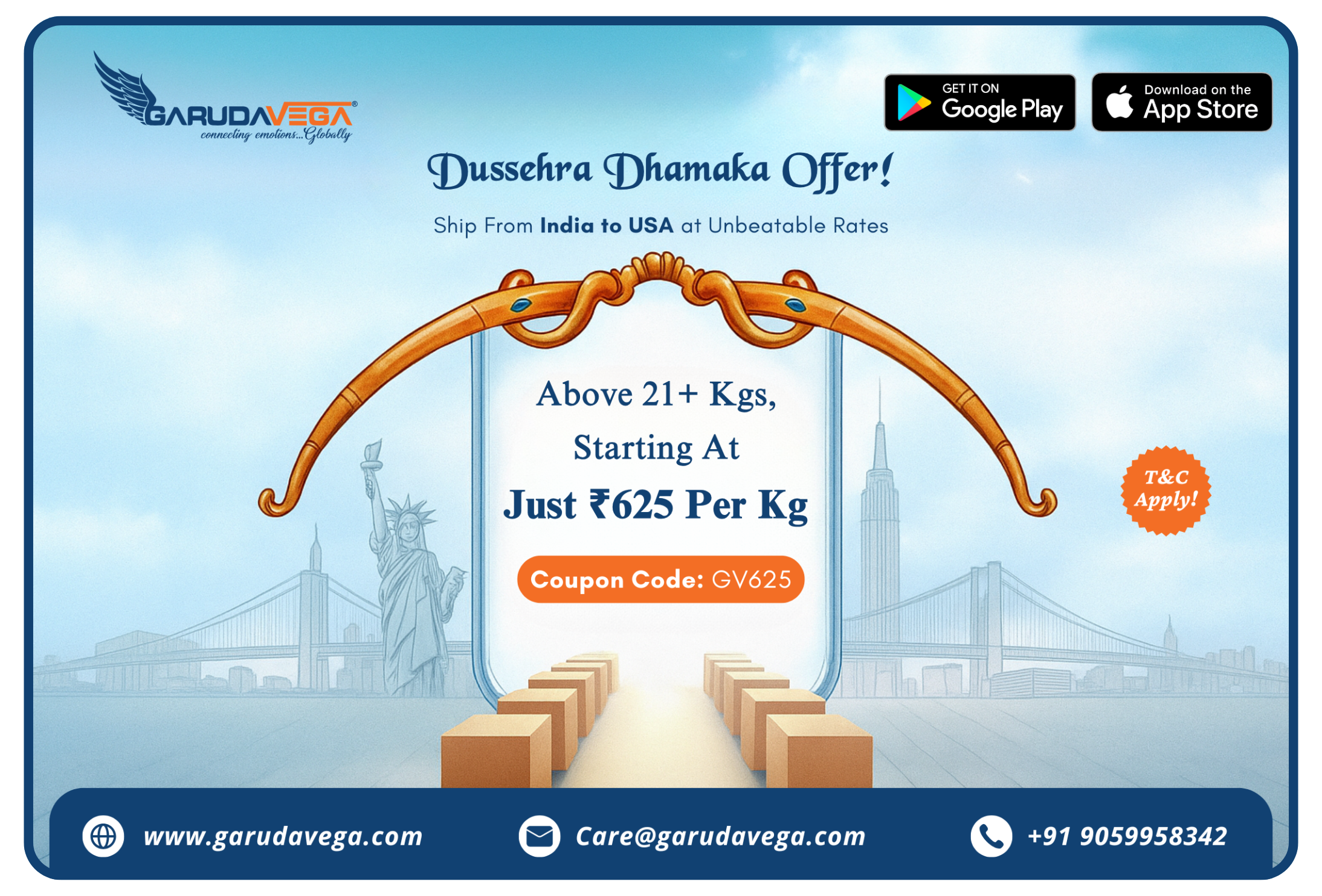 Best International Courier Services in India | Garudavega